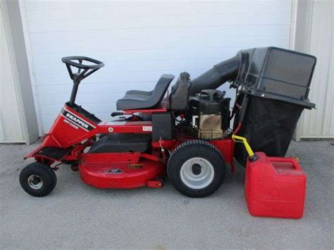 Snapper Sr1028 Riding Lawn Mower Wrear Bagger Oberman Auctions