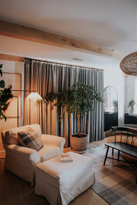 Custom Curtains In Family And Bedroom With Curtain Panel Measurement Guide Nesting With Grace