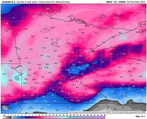 Potential For Major Icing Snow And Very High Winds Next Week