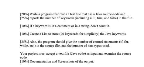Solved 20 Write A Program That Reads A Text File That