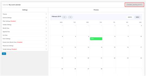 Calendar Anything WordPress Plugin