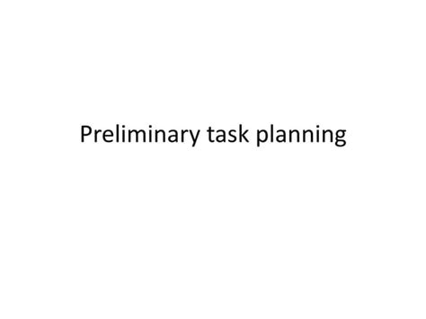 Preliminary Task Planning Pptx Women S Outerwear Women S Clothing