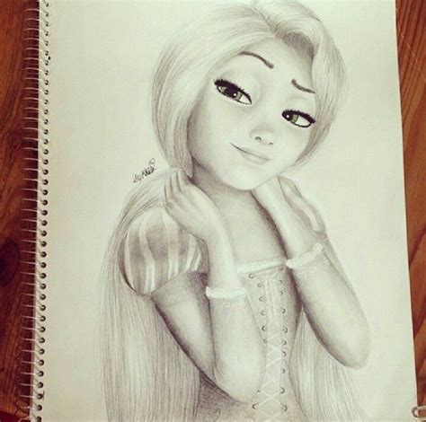 Rapunzel From Tangled Drawing Tangled Drawing Rapunzel Drawing Ideas Art Drawings Female