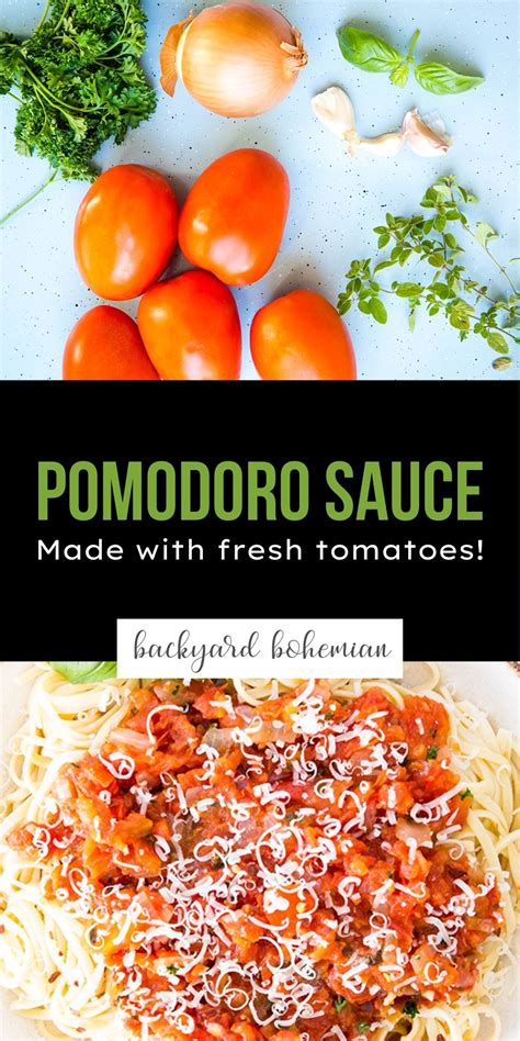 Easy Pomodoro Sauce Sea Salt Savorings