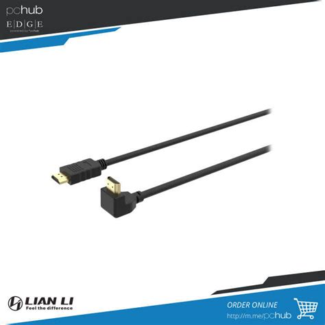 Lian Li Ssupd Hdmi To Hdmi Cable 2 Meters 90 Degree Pn Ssu Acc Hdmi 4k60 200 90d Lazada Ph