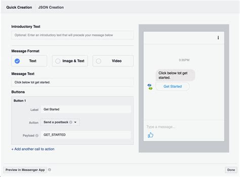 Express Facebook Messenger Bot Resends Page Welcome Message Each Time