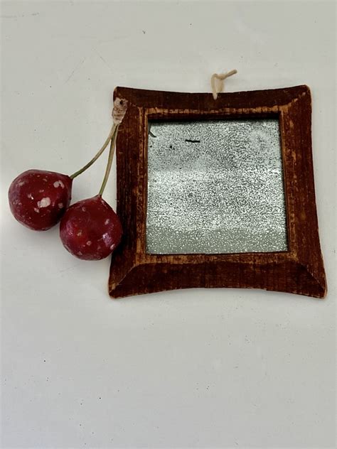 Small 18th Century Fragment Mirror Art Antiques Michigan
