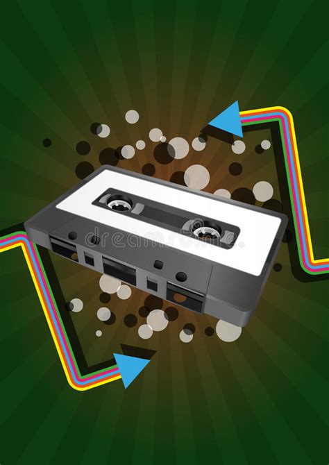 Cassette Audio Device Stock Vector Illustration Of Classic 30750684