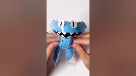 레인보우 프렌즈 2 사이안 시안 🔵🟢 테이프공 말랑이 만들기 Diy Rainbow Friends 2 Cyan Squishy
