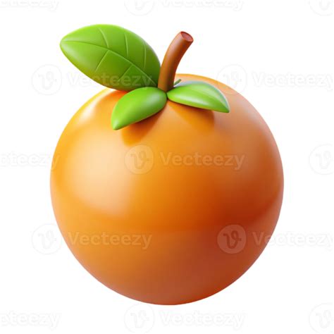 3d Orange Fruit Illustration 53922385 Png
