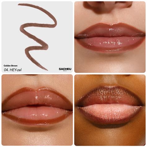 Lip Liner Stay N Peel Off Lip Liner Stain Sacheu Beauty