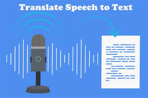 How To Translate Speech To Text Full Guide