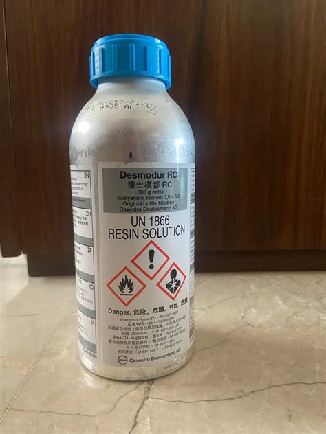 Polyisocynate Desmodur Rc, Packaging Size: 800Gms Bottles X 20Bottles ...