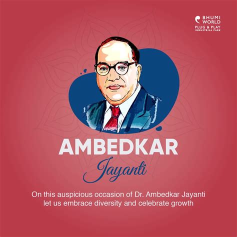 Bhumi World Industrial Park On Linkedin Bhumiworld Ambedkarjayanti