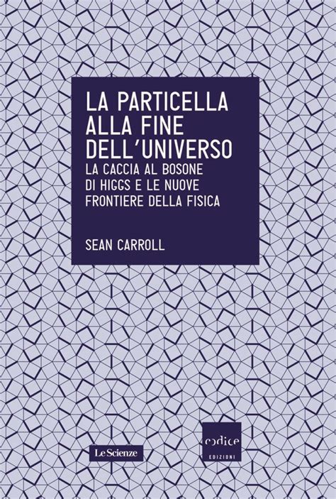 La Particella Alla Fine Dell Universo Amedeo Balbi Intervista Sean Carroll Codice Edizioni