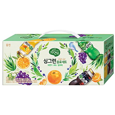웅진식품 자연은 싱그런 음료세트 2개 에누리 가격비교