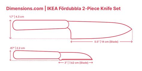 Ikea 365 Chefs Knife Dimensions And Drawings