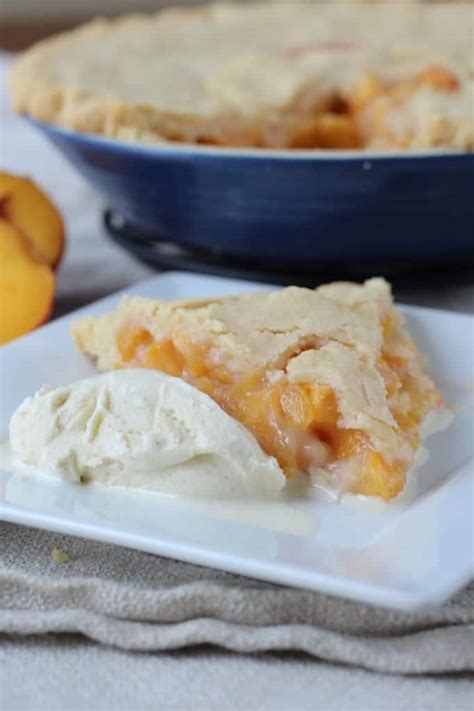 Old Fashioned Peach Pie Chef Lindsey Farr