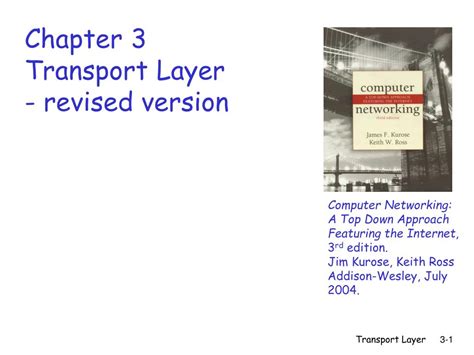 Ppt Chapter 3 Transport Layer Revised Version Powerpoint Presentation Id5175182