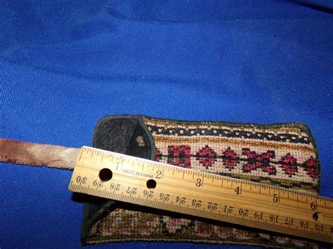 Vintage Texas State Optical Tso Cloth Eyeglasses Case Gem