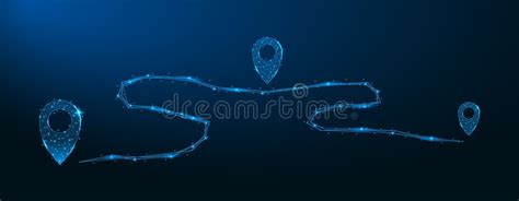 Wireframe Map Pin Stock Illustrations 1 669 Wireframe Map Pin Stock