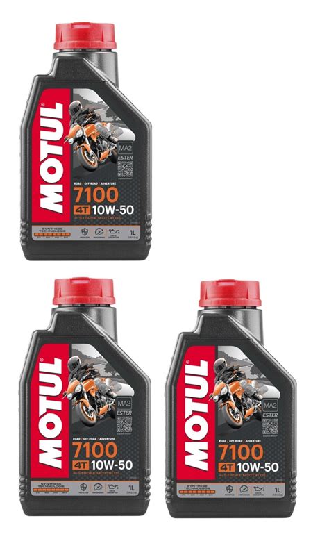 Motul 7100 10w50 Motoröl 10w-50 3x1Liter | eBay