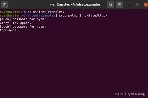 Sdn实验（一）——mininet简单路由实验mininet 模拟路由器 Csdn博客