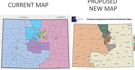 A Rough Draft Of Colorados New Congressional District Map Is Out Here