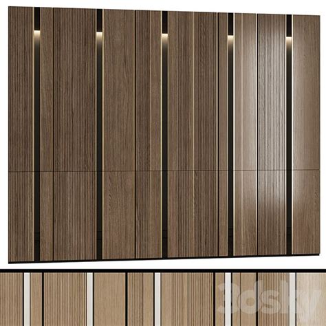 Modular Wall Panels In A Modern Minimalist Style 5 0 3d Models