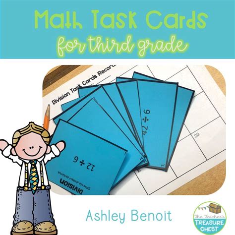 Third Grade Math Task Cards Store The Teachers Treasure Chest