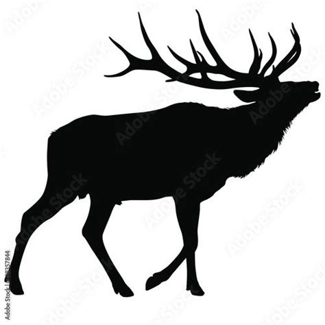 Bugling Bull Elk Decals