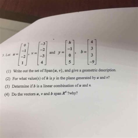 Solved 1 4 2 3 6 0 E Out One Linear Relationship For The