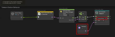 Mesh 101 Mesh ビジュアル スクリプトを使用して対話機能を追加する Microsoft Learn