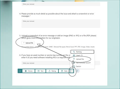 attachment column from list not showing up in forms microsoft