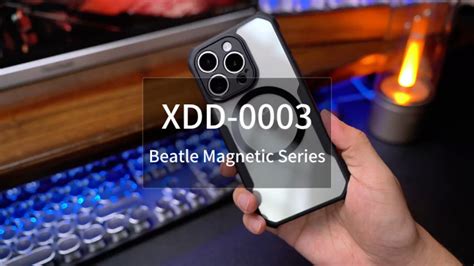 Xundd Original Beatle Magsafe Clear Hybrid Shock Proof Armor Case For