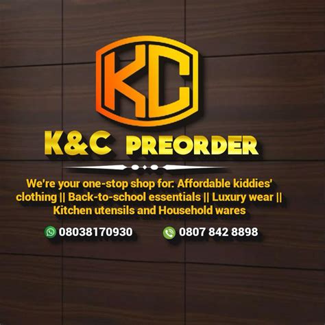 Kandc Preorder Page