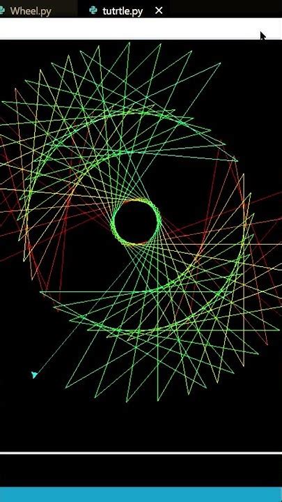 Ninja Technology Drawing Using Python Turtle 🤔🤭🥰python Shortsvideo