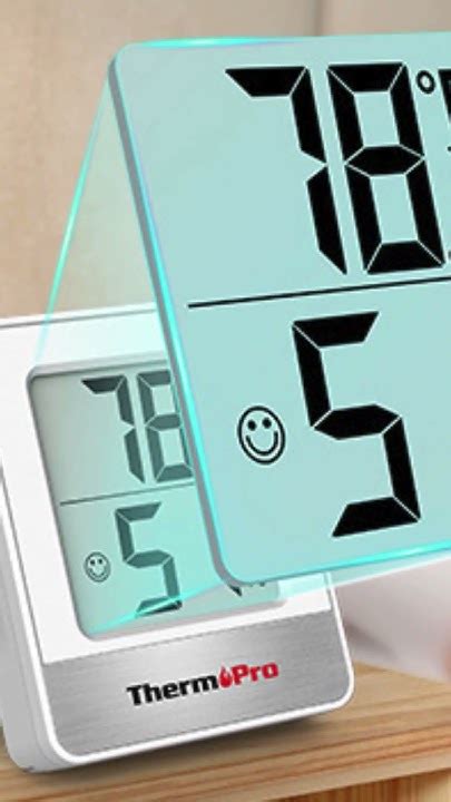 Thermopro Tp49 Digital Indoor Thermometer Review Shorts Youtube