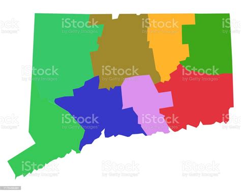 Carte Du Connecticut Vecteurs Libres De Droits Et Plus Dimages