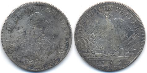 Brandenburg Bayreuth Reichstaler Leichter Taler Clr Friedrich