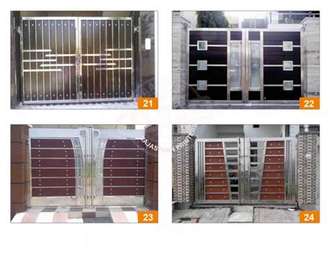 Simple Stainless Steel Ss Designer Gate Hpl Sheet For Home At Rs Sq Ft In Chennai