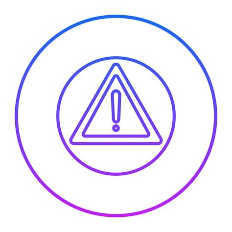 Premium Vector Warning Icon