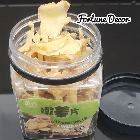 Jual Ready Stock Ban Heang Ginger Slice Manisan Kepingan Jahe Halia