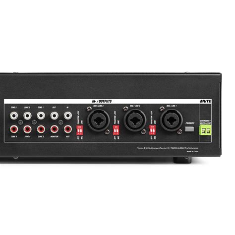 Wzmacniacz Matrycowy 100v 6x 60w Prm606 Power Dynamics Wzmacniacze Wielostrefowe