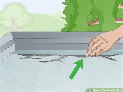 4 Ways To Repair A Flat Roof Wikihow