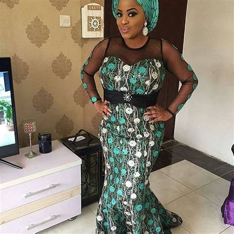 Check Out Beautiful Aso Ebi Long Gown Styles Dezango Long Gown