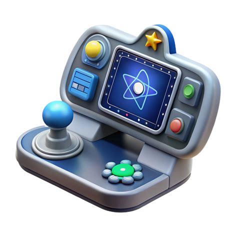 Dramatic Classic Spaceship Navigation Console With Interactive Star Map