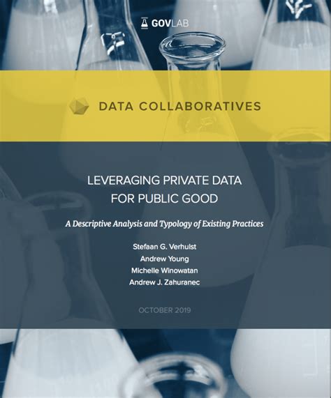 Leveraging Private Data For Public Good A Descriptive Analysis And Typology Of Existing