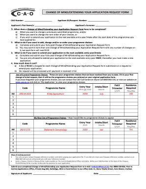 How To Fill Changes Of Minds Cao Minds Fill Online Printable