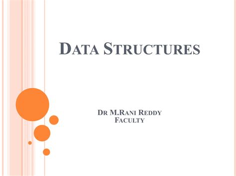 Data Structures Module I And Iipptx Programming Languages Computing